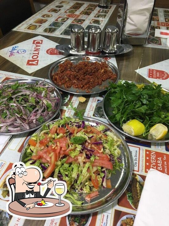 Menu at Tezveren Baba Ocakbasi, Istanbul