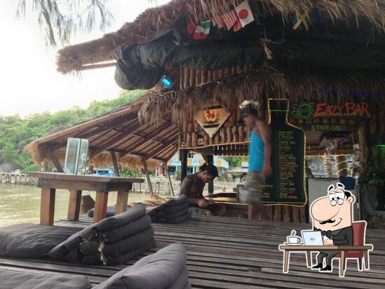 Menu at Eazy bar, Ko Tao