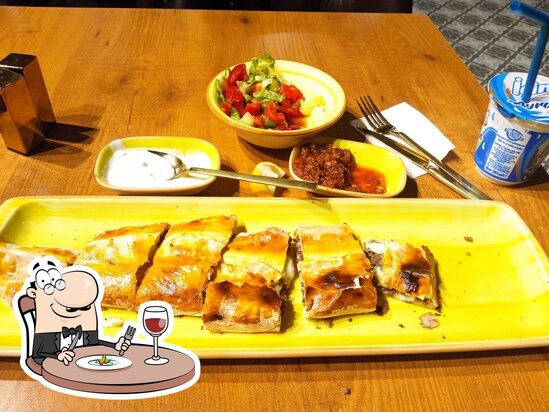 Menu at Bu Cafe, Menzil