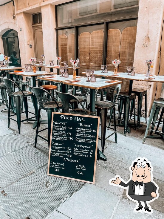 Poco Mas, Nimes - Menú del restaurante, precios y reseñas