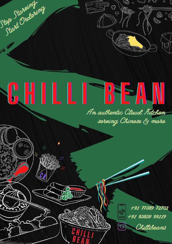 Menu at CHILLI BEAN, Mumbai