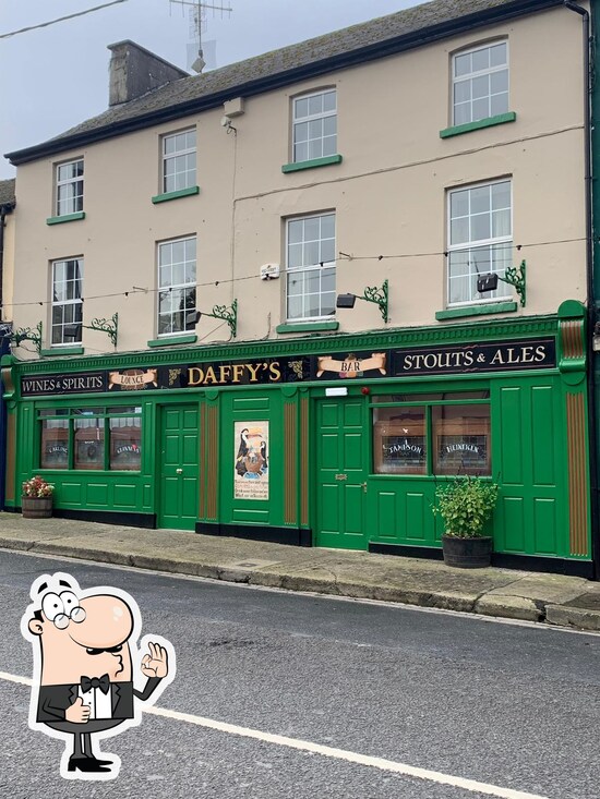 Menu at Daffy's Bar, Croom