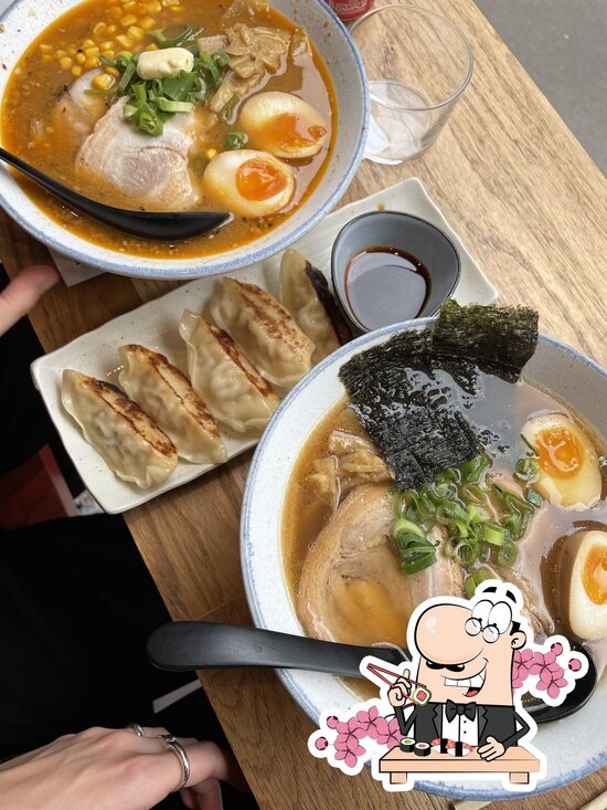 Menu at Japanos Ramen Bar, Paris