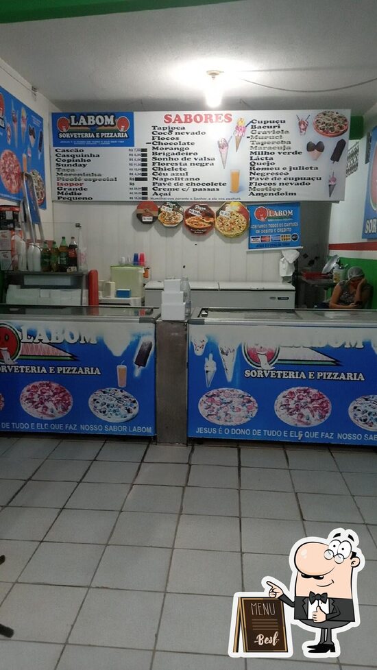 Menu em LABOM SORVETERIA E PIZZARIA, Belém
