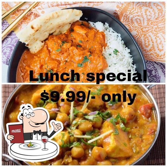 Menu at Yatin's kitchen restaurant, Wetaskiwin