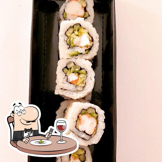 Menu at Hanaya Sushi, Thessaloniki