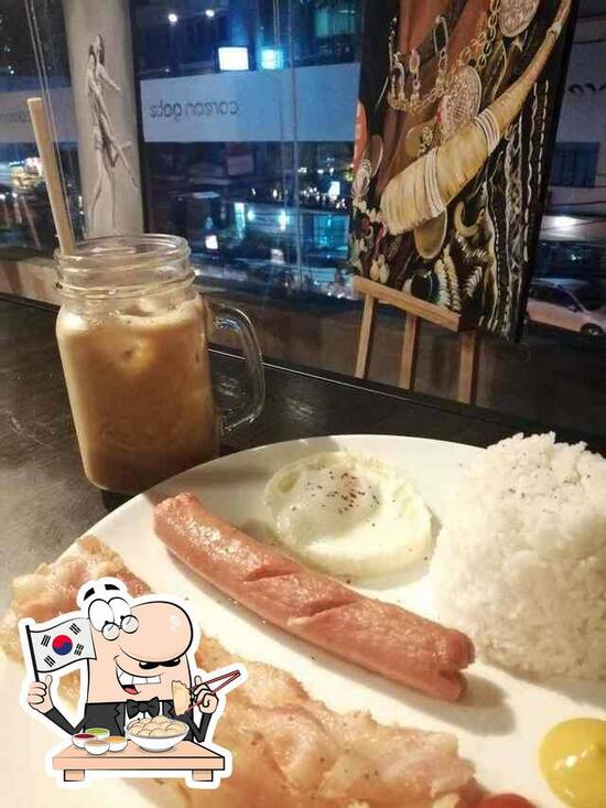 Menu at Coreon Gate cafe, Makati, Center Building