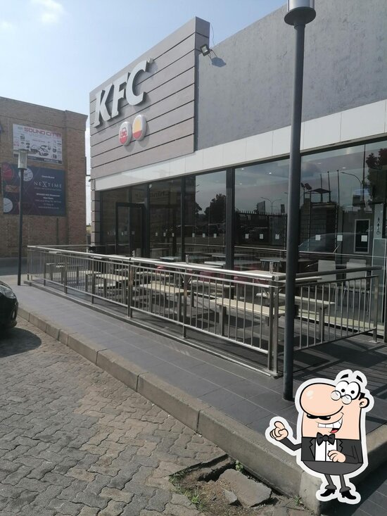 Menu at KFC Crown Mines restaurant, Johannesburg, And