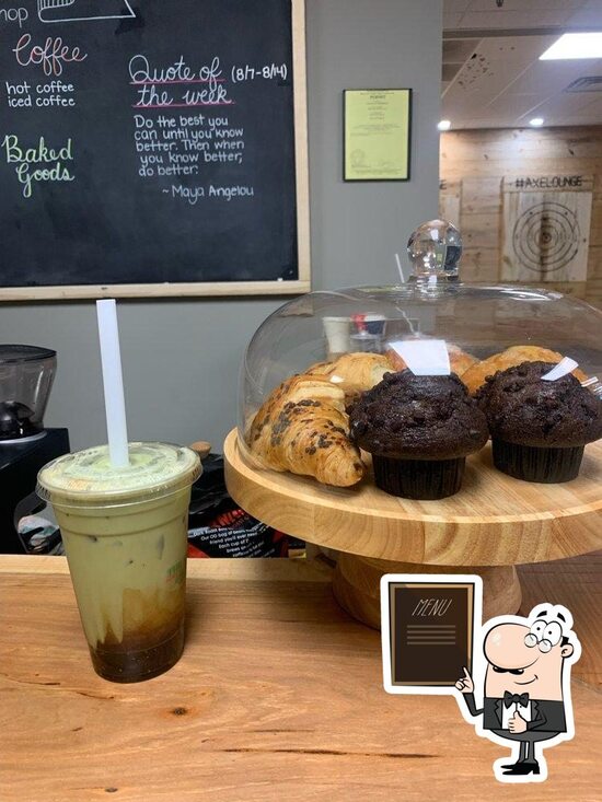 Menu at The Axe and Grind Bubble Tea and Coffee Shop, Schenectady