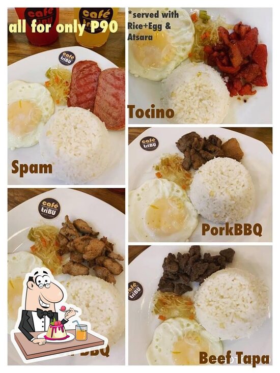 Menu at Café Tribu - J Rizal Silang, Cavite cafe, Silang