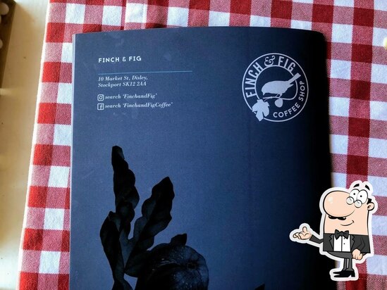 Menu at Finch & Fig cafe, Disley