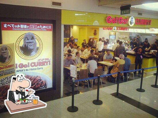 Menu at GoGoCurry Indonesia restaurant, West Jakarta