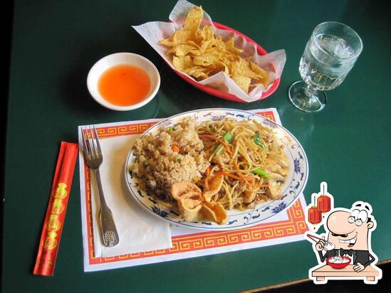 Menu at Panda Dynasty restaurant, Portage