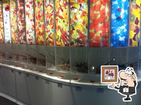 Menu at Haribo Shop, Linz