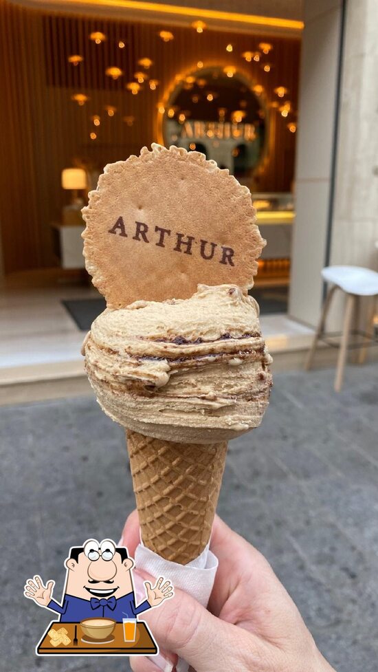 Speisekarte von Arthur Ice cream, Bratislava