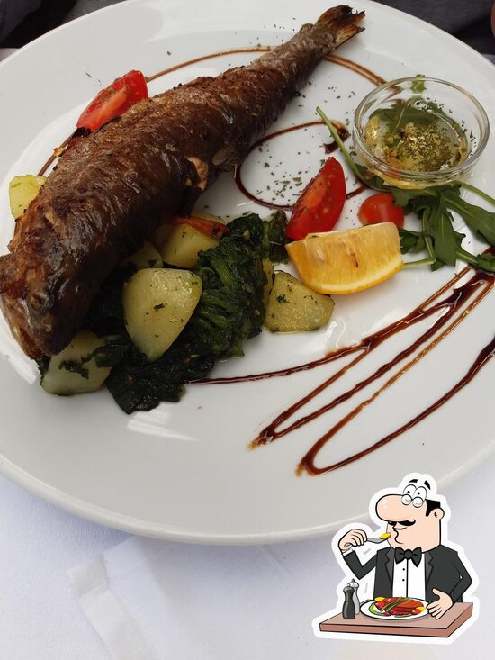 Menu at Bistro Luka restaurant, Vrnjačka Banja