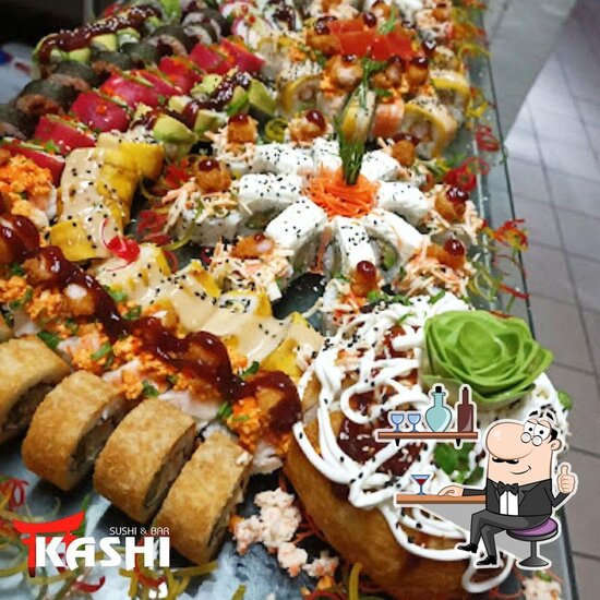 Menu at KashiSushi restaurant, Puerto Vallarta