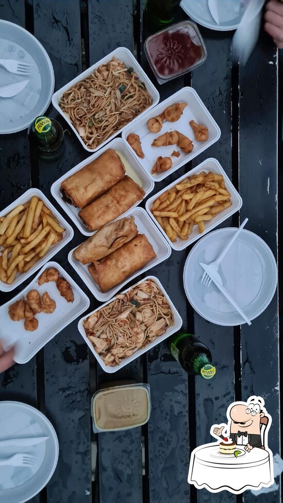 Menu at Blue Lagoon, Antwerp