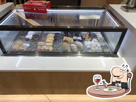 Menu at Tim Hortons cafe, Bangkok, ชั้น 2 ทางเชื่อม Skywalk