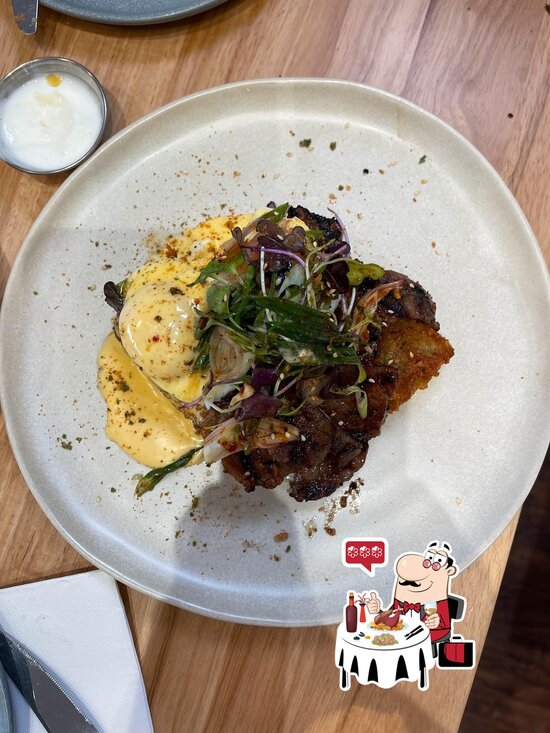 Menu at NOKI cafe, Christchurch