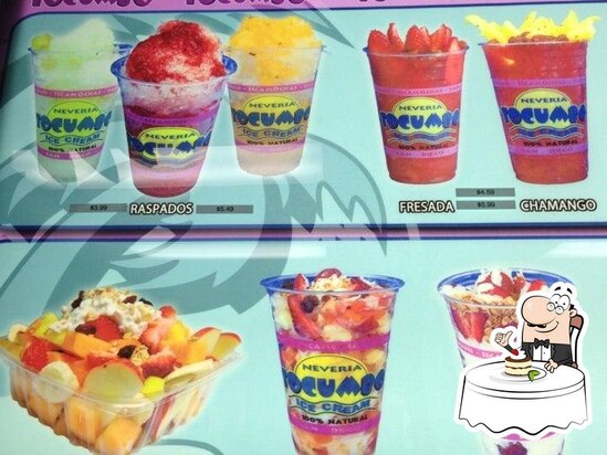 Tocumbo Ice Cream, 4686 Market St in San Diego - Restaurant menu and ...