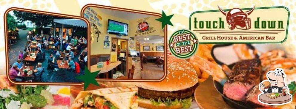 TOUCH DOWN Grill House & American Bar, Leverkusen - Restaurant menu and ...