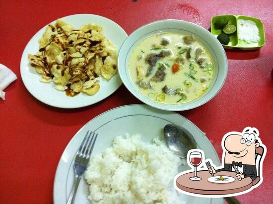 Menu at RM Cahaya Ampera 18 restaurant, Jakarta