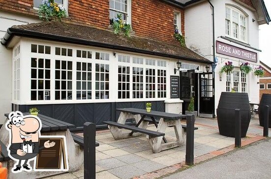 Menu at The Rose And Thistle pub & bar, Camberley