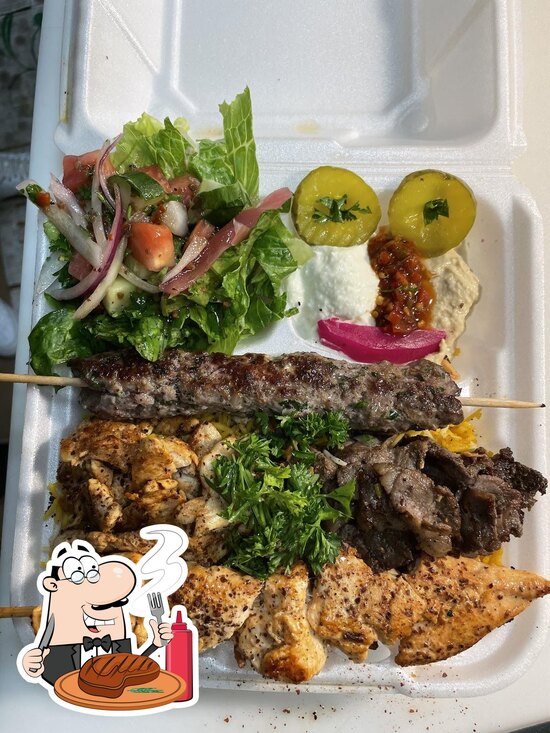 Menu at ABU YARUB AL-SHAMI restaurant, Providence