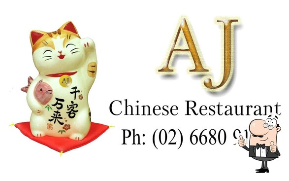 Menu at AJ Chinese Restaurant, Byron Bay, Byron St