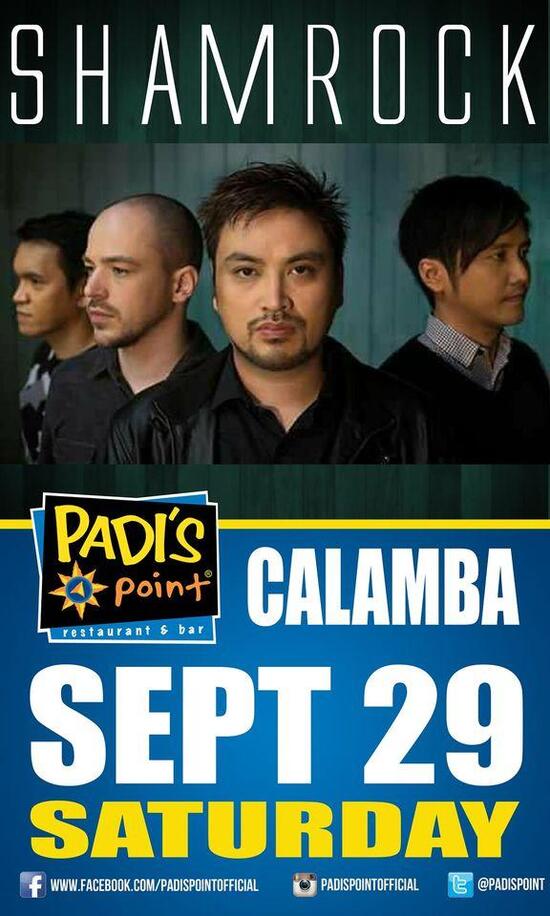 Menu at Padi's Point pub & bar, Calamba