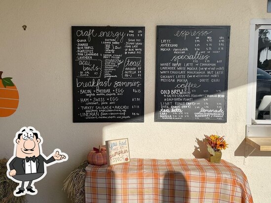 Menu at Pepper Grind Coffee, El Centro