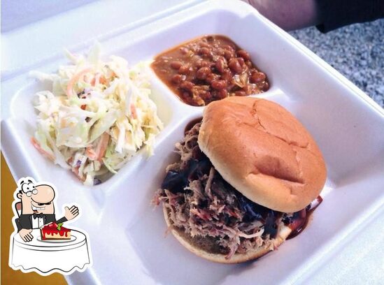 Menu at Top Choice BBQ, Greeneville