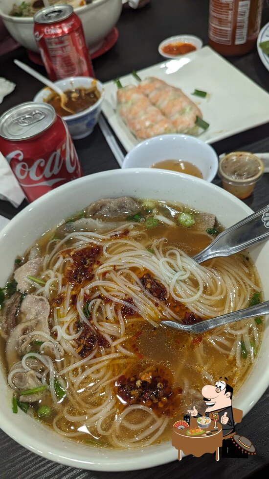 Menu at Pho Ha Vietnamese Restaurant, Redlands