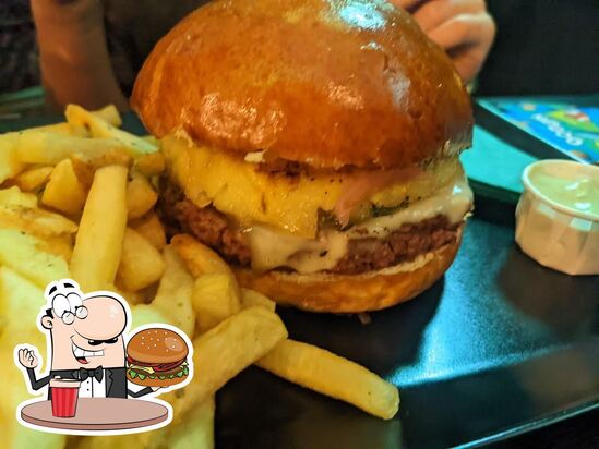 Menu at GB Concept Green Burger restaurant, Lisbon