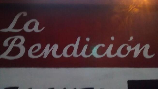 Menu at Panadería La Bendición, Bahía Blanca
