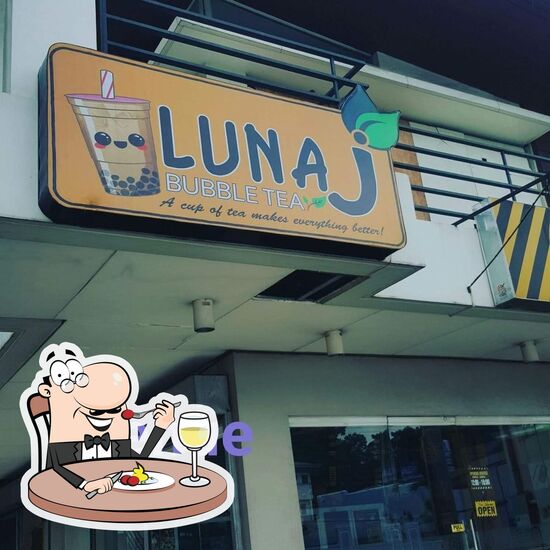 Luna J Bubble Tea restaurant, Tanauan - Restaurant menu
