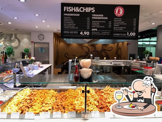 Menu at Fish&Chips Hauptbahnhof Berlin restaurant, Berlin, Europaplatz ...