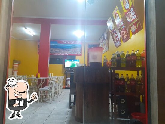 Menu at Tito's chiken restaurant, Puno