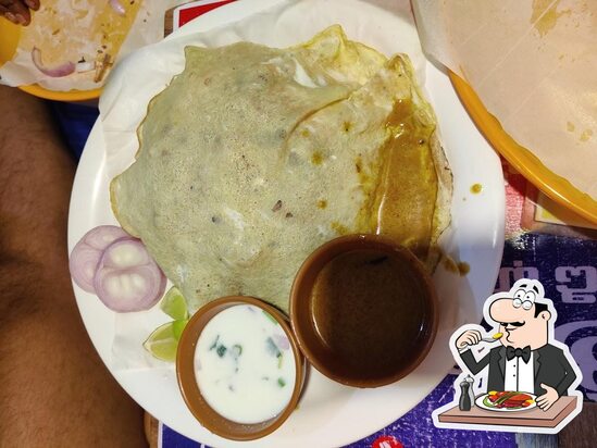 Menu at Potlam Biryani, Annavaram