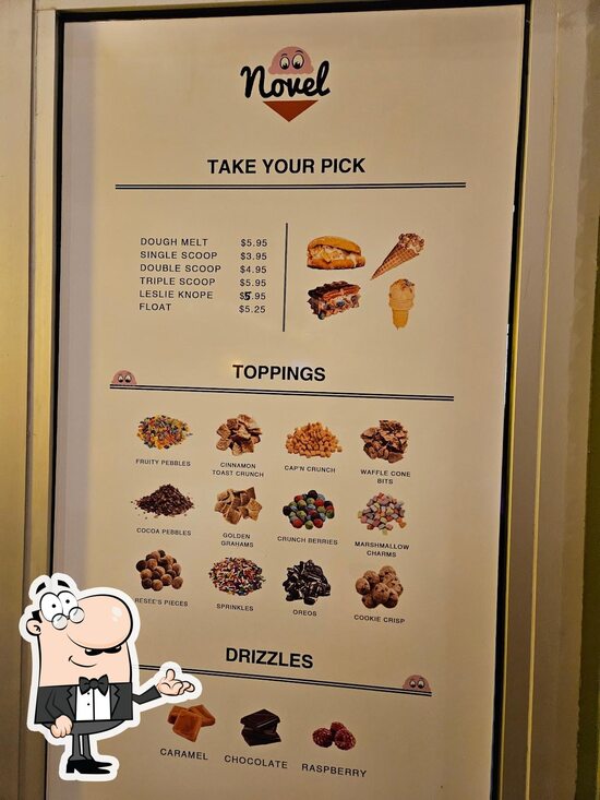 Novel Ice Cream, Mesa - Restaurant menu, prices and reviews
