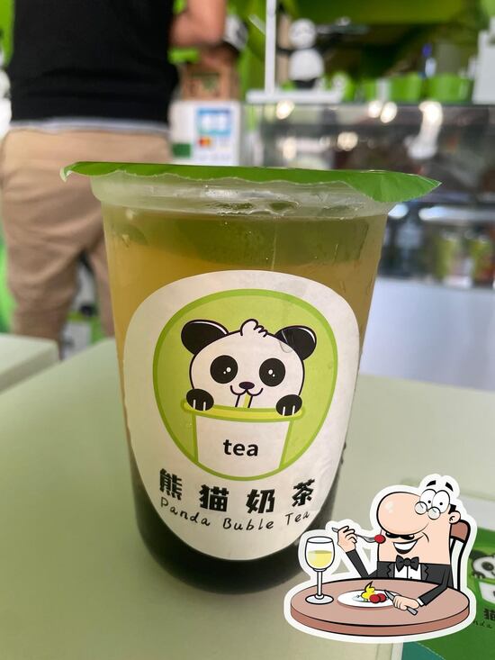Menu au Panda Bubble Tea, Versailles