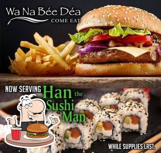 Menu at Wa-Na-Bee-Dea restaurant, USA