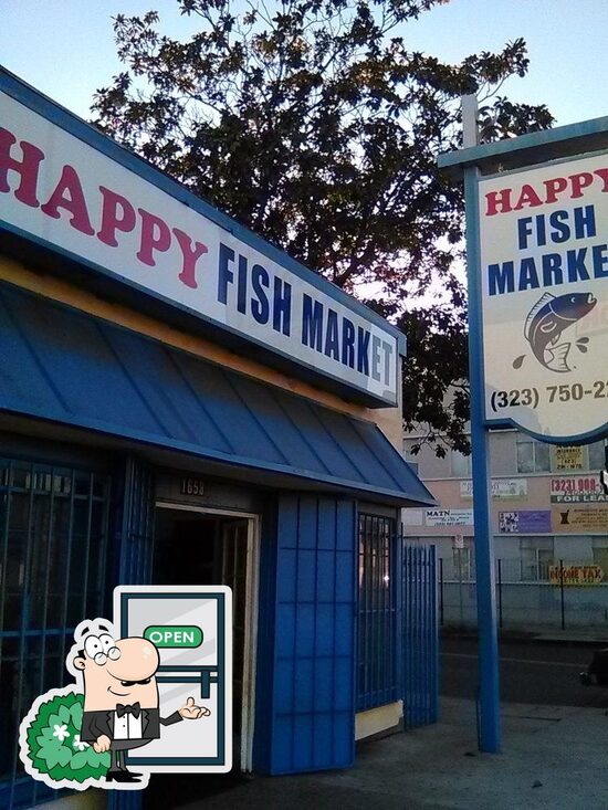 Menu at Happy Fish Market restaurant, Los Angeles