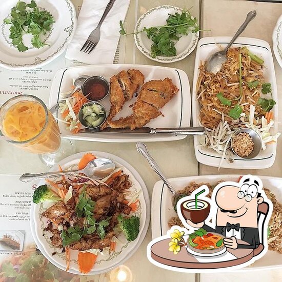Menu at Classic Thai Restaurant, Los Angeles