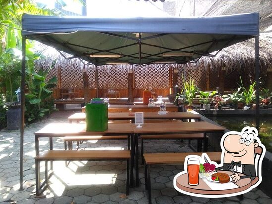 Menu at Saung Rasa Tebet restaurant, South Jakarta