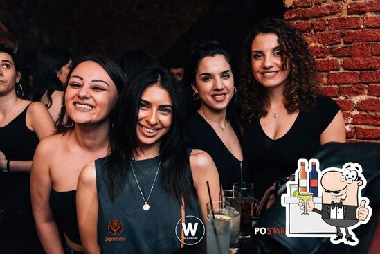 Menu at W night club Mytilene, Mitilini