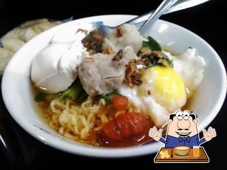 Menu at cafe Aisyah, East Jakarta