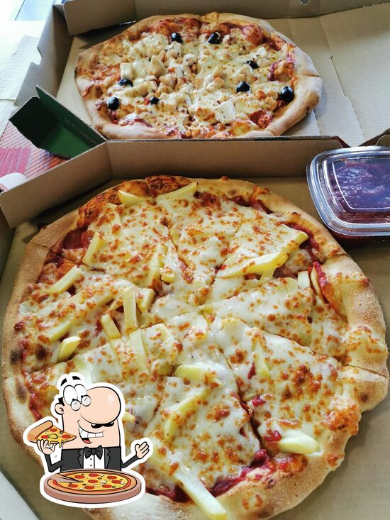 Menu at Pizza Forte restaurant, Kecskemét