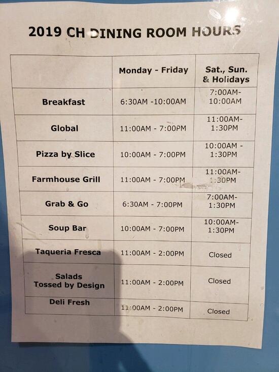 Cafeteria at Swedish Medical Center, Seattle - Restaurant menu, prices ...
